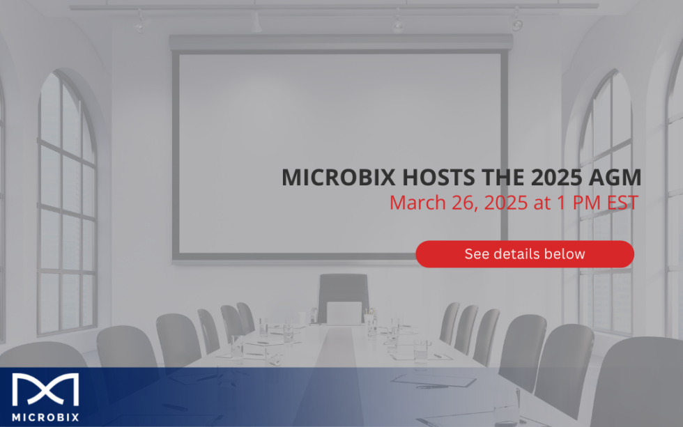 Microbix’s Virtual AGM 2025 - Microbix
