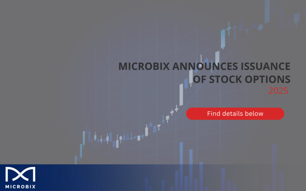 Microbix Announces Issuance of Stock Options - Microbix