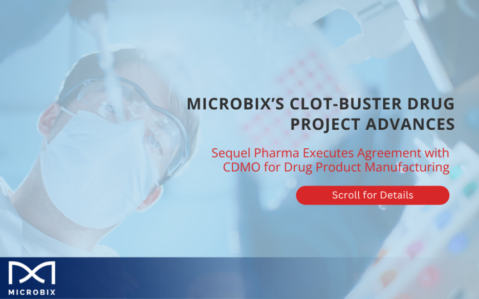 Microbix’s Clot-Buster Drug Project Advances - Microbix